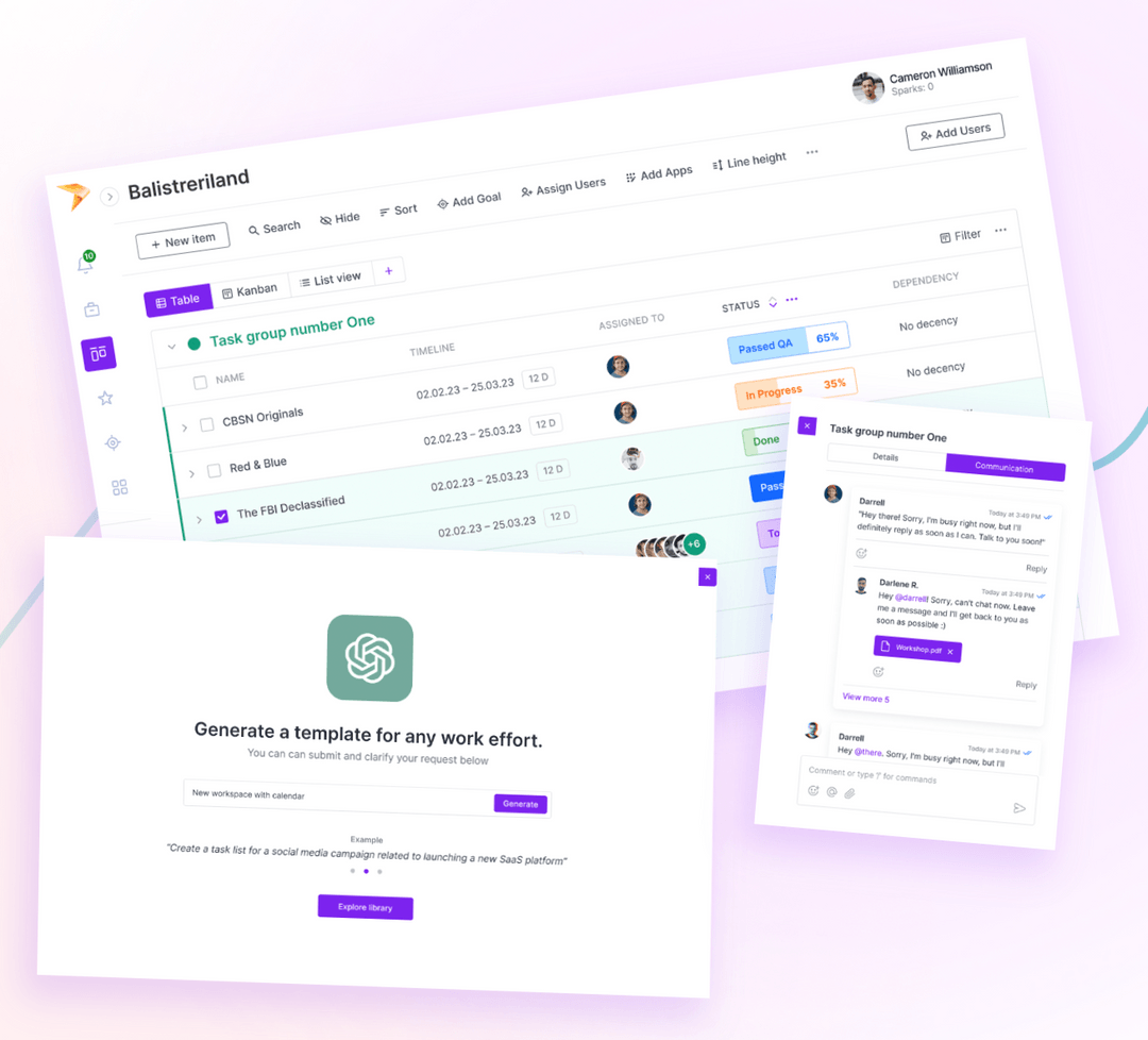 MetaSpark® The AI-Powered Platform for Project & Task Management.